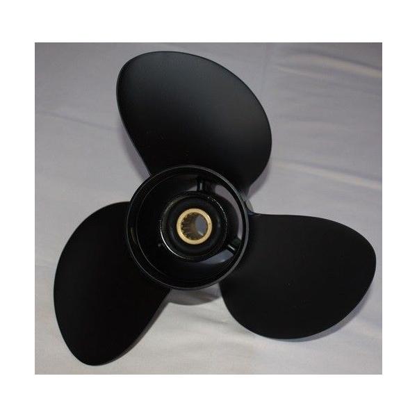 ヤマハ船外機用　3ブレード　アルミプロペラ　ソラス製　アミタ-3【商品の特徴】・船外機メーカー純正プロペラの代替用として開発しました。・純正プロペラのダイキャスト製法に対し、スクイズキャストの為材質に巣が無く通常より強いプロペラです。（Sq...