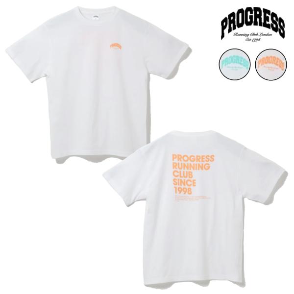 【カテゴリ】プログレスランニングクラブ アパレル カジュアル  トップス メンズ半袖シャツ Tシャツ 半袖 ショートスリーブ S/S アパレル