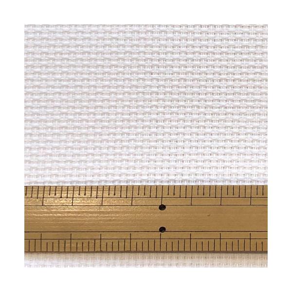 素材綿 100%目の大きさ：11カウント(10cmあたり44目)販売単位：織り巾110cm × 50cm＊ご注文は下記のように行ってください。50cmご入用の場合：下部の『数量』を『１』としてください。100cmご入用の場合：下部の『数量』...