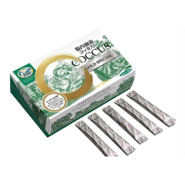 コッカス菌増量バージョンアップしてリニューアルしましたコッカスゴールドスペシャル(缶入)は生産終了。コッカス菌増量バージョンアップの本品・新コッカスゴールドスペシャル(化粧箱入)に変わりました。300万人ご愛用者のヒット商品！主な4つの特徴...