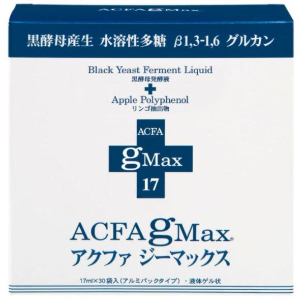 アクファジーマックス ≪β1,3/1,6グルガンを含んだ黒酵母エキス≫ 17g×30包