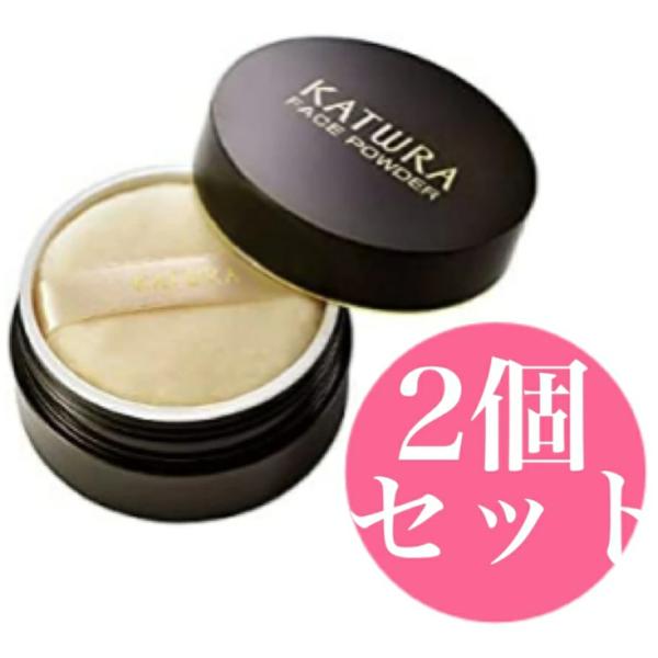 カツウラ フェイスパウダーG ピンク 無香料 35g 2個セット
