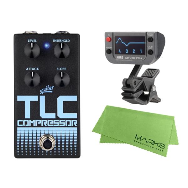 TLC Compressor はミュージシャンがフレキシブルにそして音楽的にダイナミックスをコントロールできる革新的なアナログ・コンプレッサーです。もちろんスタジオ、ライブ、どちらの局面でもその力を発揮します。Aguilar 独自のトランス...