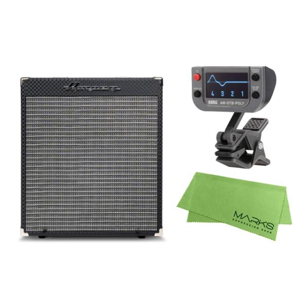 50WのRB-110は、練習や小さな会場での演奏に最適なアンプです。定番の3バンドEQと新開発のSuper Grit Technology&amp;trade;オーバードライブで、簡単に伝統のAmpegトーンを作り出すことができます。加えて...