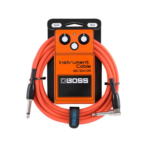 BOSS コンパクト・ペダルの筐体カラーをモチーフにした、色鮮やかなケーブルが登場しました。ブラック（BIC-10A-BK）、オレンジ（BIC-10A-OR）、イエロー（BIC-10A-YL）、グリーン（BIC-10A-GN）、レッド（BI...