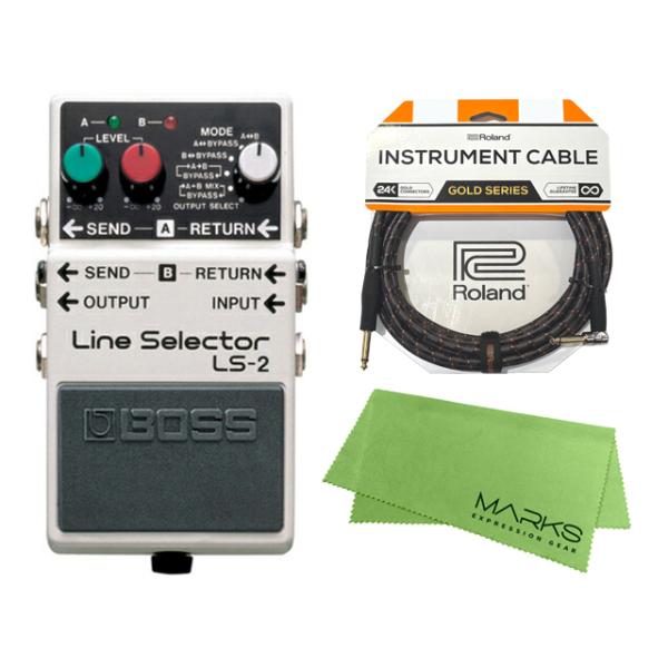 ■店舗在庫あります！即納可能!!■A/Bそれぞれのラインの出力を調整可能。ライン・セレクト・モードは6種類。アンプの切り換えや、ソロとバッキング時の音量コントロールなど多彩に活躍。ほかのコンパクト・シリーズへの電源供給も可能。【Keywor...