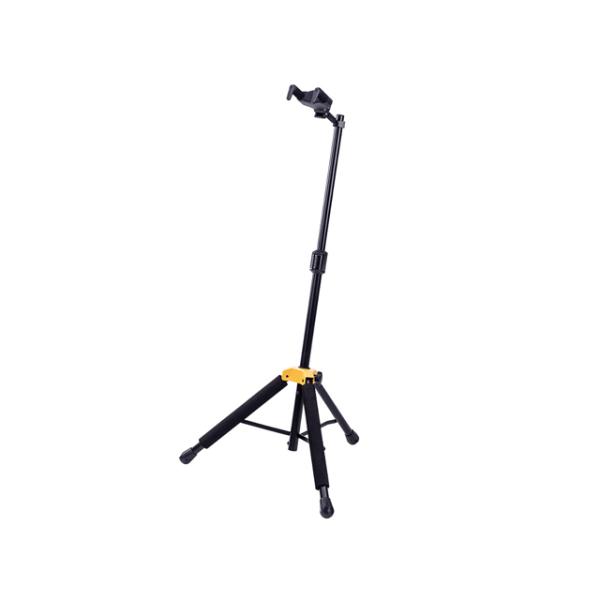 GS415B PLUSは、折りたたみ可能なオートグリップシステム（AGS）を採用したシングルタイプのギター、ベース用スタンドです。ホールド部分は40mm〜52mm（1.57インチ〜2.05インチ）のネックに対応するよう設計されています。【K...