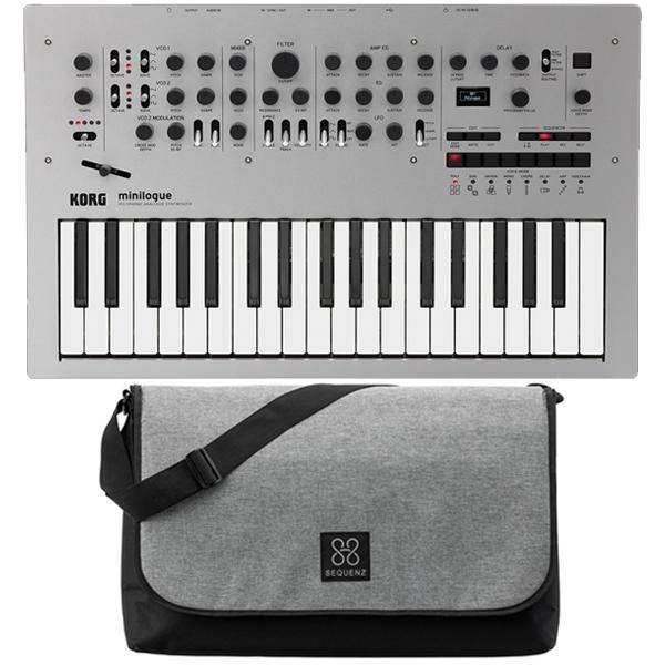 ■店舗在庫あります！即納可能!!■minilogueは、スタイリッシュで革新的な、37 keyのフル・プログラマブル・4ボイス・ポリフォニック・アナログ・シンセサイザーです。新たに開発されたアナログ・シンセサイザー回路が実現したのは、ポリフ...