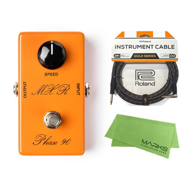 1974年製のPHASE 90をハンドワイヤリングで完全再現MXR '74 VINTAGE PHASE 90は、MXRの最初期の名機「Phase 90」をハンドワイヤリングで忠実に復刻したヴィンテージスタイルのフェイザーペダルです。1974...