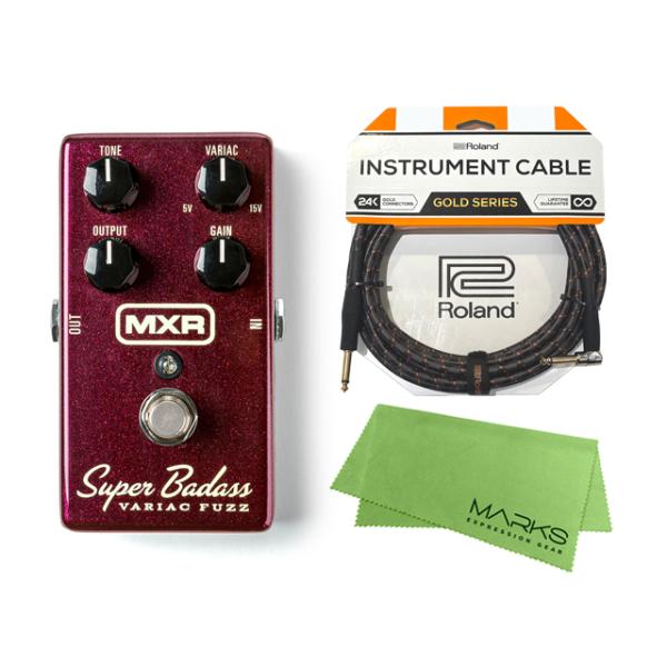 ジョン・フルシアンテも愛用する究極のファズペダルMXR SUPER BADASS VARIAC FUZZは、クラシックなシリコントランジスタを搭載したヴィンテージスタイルのファズペダルです。【Keywords】MXR エムエックスアール S...