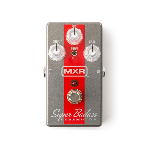MXR Super Badassシリーズに新たに加わったSUPER BADASS DYNAMIC O.D.は、ギターサウンドの原音を損なわずに音の輪郭を強調できるオーバードライブペダルです。真空管の特性に近いといわれるMOSFETをクリッピ...