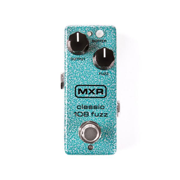 70年代の伝統的ファズサウンドをコンパクトボディで実現MXR CLASSIC 108 FUZZ MINI は、サウンドの核となるトランジスタに70年代のFUZZ FACEと同じシリコントランジスタ（NPNタイプのBC108）を使用しており、...