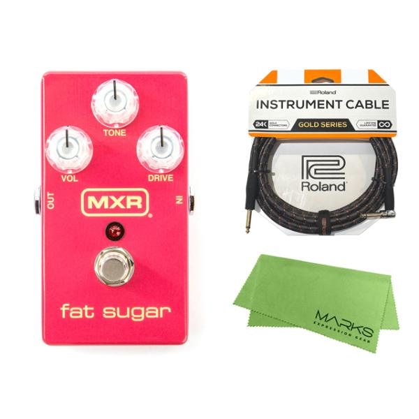 ミニ筐体で好評の「Sugar Drive」サウンドをMXRのクラシックな筐体で実現MXR FAT SUGAR DRIVEは、Sugar DriveのクリアなオーバードライブトーンをPHASE 90と同様のサイズの筐体に収めたペダルです【Ke...