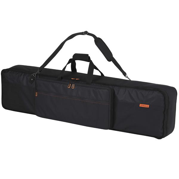 CB-B88S は、RD-88EX や FP-30X などのスリムな 88 鍵のキーボードに最適なキャリング・バッグです。手持ちはもちろん、付属のショルダー・ストラップで肩掛けも可能。大切な機材をやさしく保護し、快適な持ち運びをサポートしま...