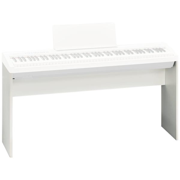 Digital Piano FP-30の専用スタンド。ブラックとホワイトの2カラー・バリエーション。宅配便での発送となり、設置組み立ては行っておりません。お客様自身にて組み立てて頂くことになります。【Keywords】Roland Stan...