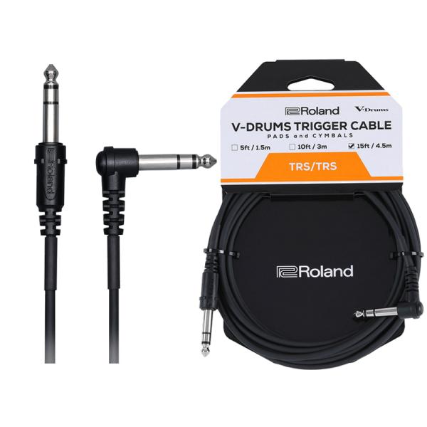V-Drumsパッド／シンバル用接続ケーブル◇新品◇Roland ローランド V-Drums トリガーケーブル PCS-5-TRA PCS-10-TRA PCS-15-TRA PCS5 PCS10 PCS15