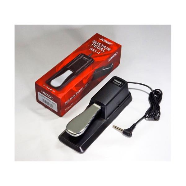 ■店舗在庫あります！即納可能!!■汎用の電子キーボード用サスティンペダルです。オン/オフの極性が切り替え可能。金属接点の採用により電圧極性の制限もありません。殆どのメーカーのキーボードで使用できます。【Keywords】ROZZ RST-1...