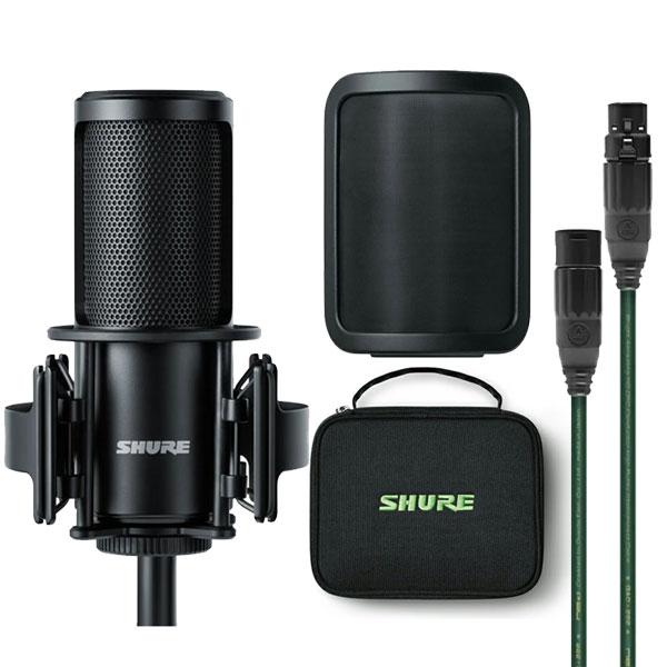 ◇◆◇SHURE アクセサリー付属キャンペーン◇◆◇【商品内容】・SHURE SM4-K-KIT-J・OYAIDE QAC-222 XLR(5m)(キャンペーンサービス品)◇keywords◇SHURE,shure,シュアー,マイク,マイク...