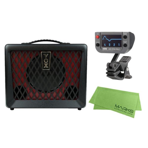 小型・軽量のVXシリーズ・アンプに、新真空管Nutubeを搭載した50Wのベース用モデルが新登場。リッチな重低音を出力するVOXオリジナルの8インチ・スピーカー、余裕あるパワーで豊かな低音再生を実現する独自のバスレフ構造、そして暖かみのある...