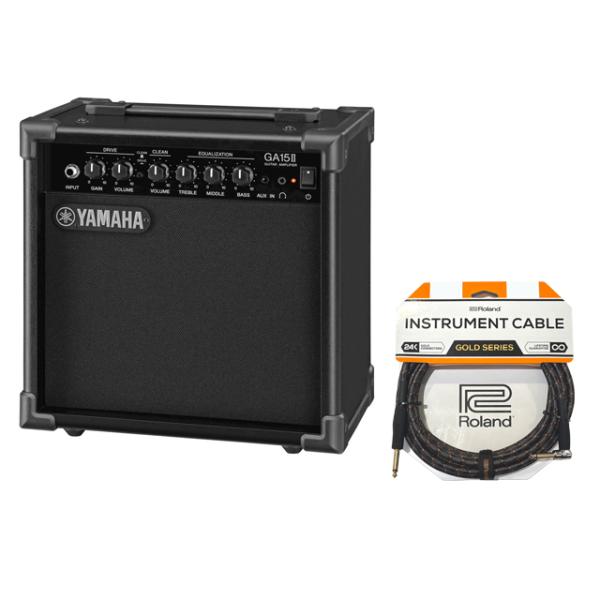 ■店舗在庫あります！即納可能!!■GA15 の練習用アンプとしての使い易さはそのままに、外部音源とのミックスが可能なAux inを追加。MP3等のオーディオソースを利用したセッション形式での練習が可能になりました。【Keywords】YAM...