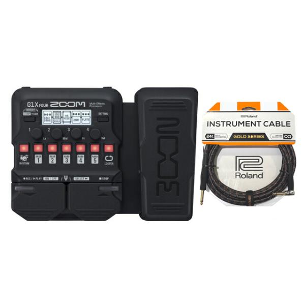 70種以上のエフェクト＆アンプモデル、ルーパー、ドラムマシンを内蔵。さらに、Guitar Labから配信される追加エフェクト／パッチで、ギターサウンドの可能性と音作りの楽しみをエンドレスに追求。【Keywords】ZOOM,Guitar M...