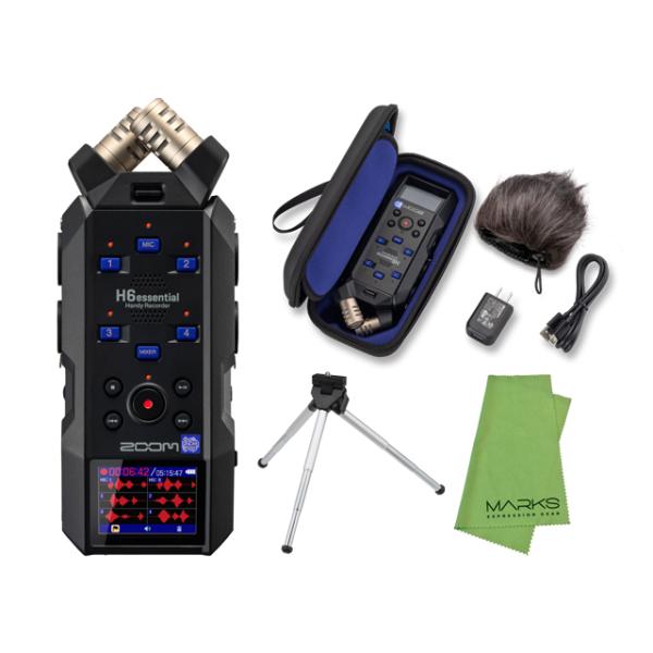 ■店舗在庫あります！即納可能!!■最も堅牢で多才。あらゆる状況に対応するハンディレコーダーのフラッグシップモデル『H6essential』。最大6トラックの32bitフロート・レコーディングで、かつてないクオリティと比類ない汎用性を提供しま...