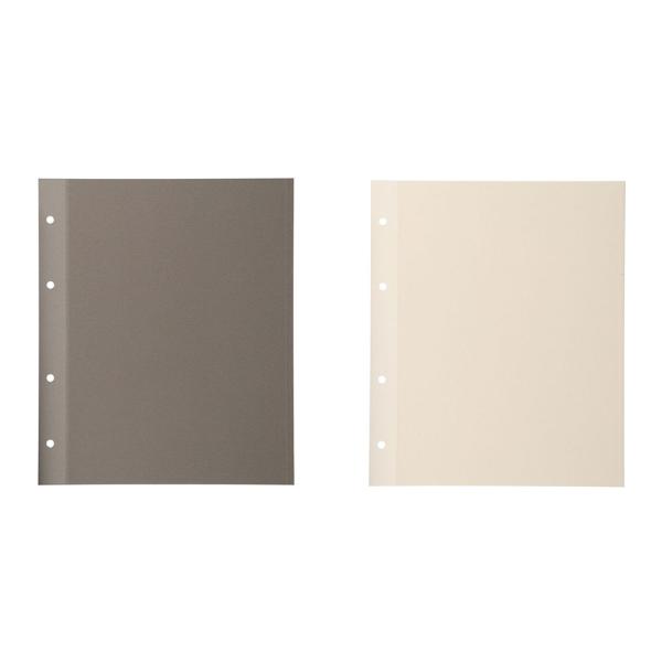 シンプルなデザインと豊富なカラーバリエーションが人気の「フォトフレームアルバム」の、「バインダー式」タイプ用のリフィルです。思い出の写真を大切に残しておきたい人にぴったり。自由に台紙を入れ替えられるバインダー式のアルバム用リフィルは、レイア...