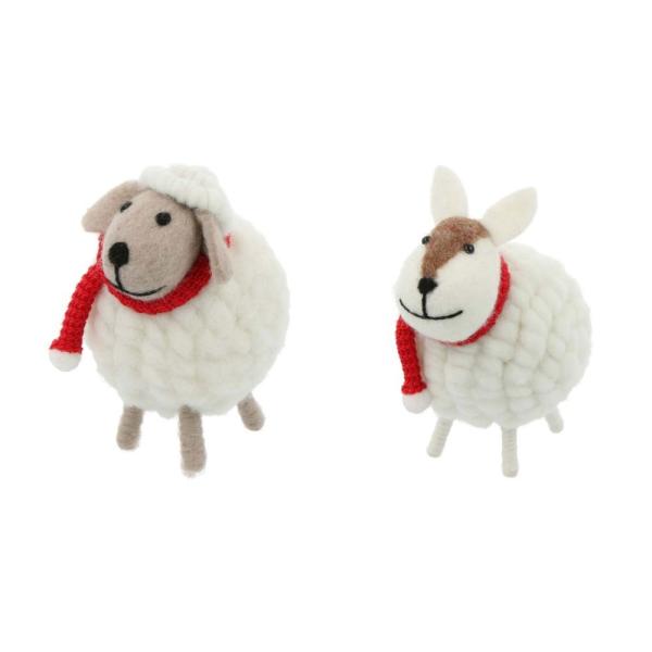 見ているだけで温かい気持ちになれる、フワモコのフェルト素材でつくった動物たち。にっこり笑顔のやさしい表情と佇まいは、お部屋の雰囲気を明るく、癒やしの空間に変えてくれます。マフラーや帽子をかぶってドレスアップをした愛らしいアニマルたちです。リ...