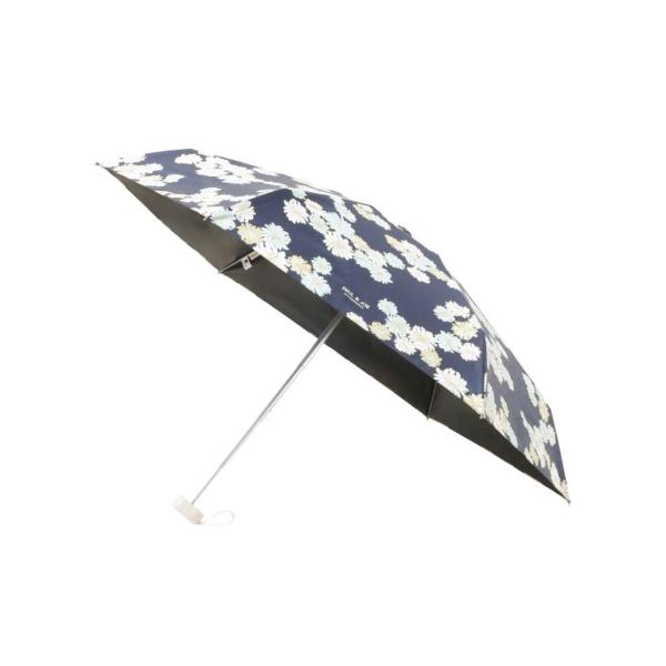 クリザンテームが華やか、コンパクトな遮光晴雨兼用の折りたたみ傘「ポール ＆ ジョー」のアイコン「クリザンテーム」が全体にデザインされたエレガントな大人かわいい晴雨兼用の折りたたみ傘です。シックなカラーリングは、コーディネートを上品に華やかに...