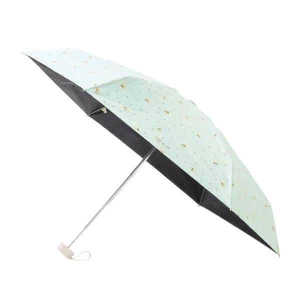 子猫の「ジプシー」がキュートでコンパクトな遮光晴雨兼用の折りたたみ傘「ポール ＆ ジョー」のアイコン、ペルシャ猫の「ジプシー」と小花の総柄プリントが大人かわいい晴雨兼用の折りたたみ傘です。落ち着いたカラーリングが上品な印象でコーディネートの...