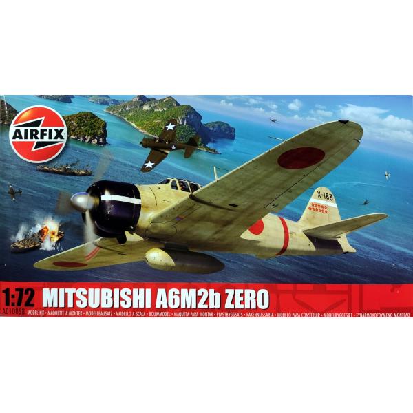 プラモデル1/72スケール組み立てと塗装が必要です接着剤と塗料は入っておりません説明書に日本語はありません画像は現品のものではありません#AIRFIX#零戦#ゼロ戦#AIR1005B