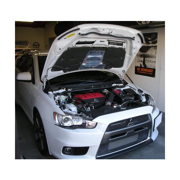 適合：　・CZ4A GSR ツインクラッチSST ハイパフォーマンスパッケージ車(2007年12月登録車)にて確認車種別特記事項：　・ボンネットの先端がノーマルより約10センチ高く開きます。