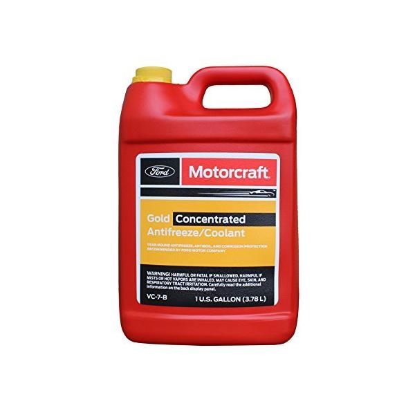 【Motorcraft GOLD ANTIFREEZE/ COOLANT(１本3.78L)】お取り扱いに関しましては万全の注意の上、プロショップ等へご依頼ください。FORD PART No:VC-7-B ※希釈タイプ(カラー：イエロー系)■...