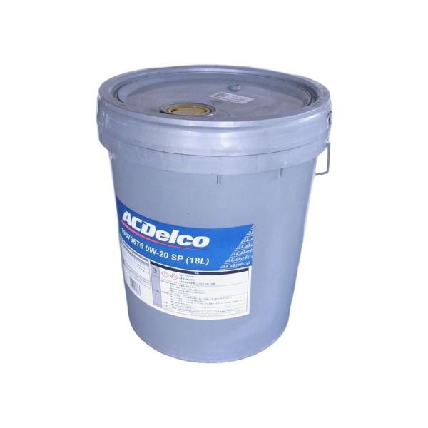 ACDelco SAE 0W-20 Motor Oil（18L）ペール缶お取り扱いに関しましては万全の注意の上、プロショップ等へご依頼ください。API SP   100%化学合成油 （ガソリンエンジン用）※商品パッケージ・商品番号は掲載写真...