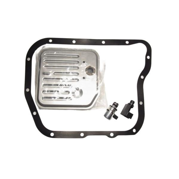 社外 ガバナソレノイドバルブ＆ガバナ プレッシャーセンサー(トランデューサー）&amp;トランスミッションフィルター&amp;オイルパンガスケットの4点セット■対象車輌：◇2000〜2003y ダッジ ラムバン◇2000〜2003y ダッジ...