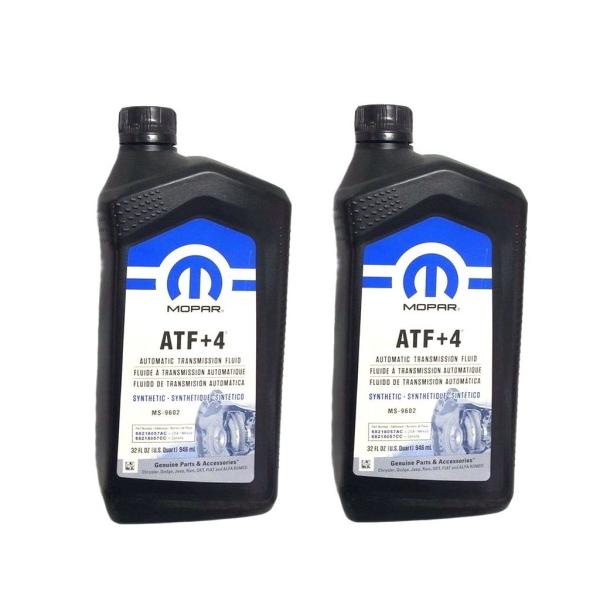 MOPAR純正　AUTOMATIC TRANSMISSION FLUID  (1Quart  約946ml)　 2本セットMS-9602　,　69218057AC　　各車種別の使用容量はお答えできませんので、取扱説明書に基づき交換については...