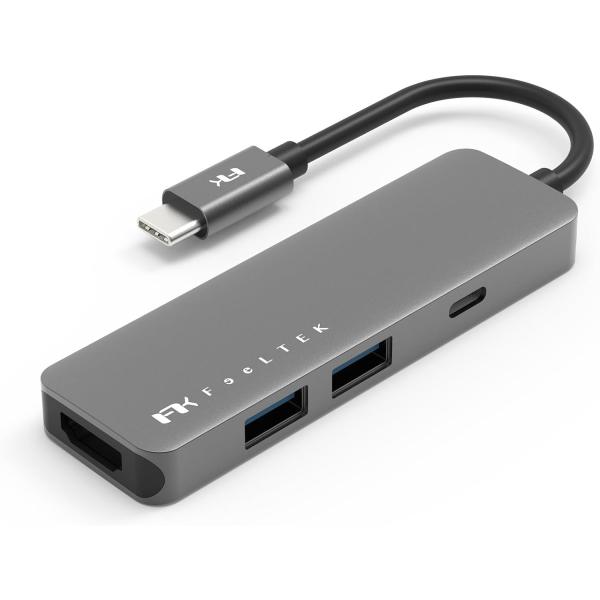 ・USB-C PDは最大100Wの充電に対応しています。Windows/Mac OS/Androidに対応（デバイスのPD対応が必要）・HDMIポートを利用して、スマートフォン/タブレット/ノートパソコン（映像出力に対応したデバイス）から外...