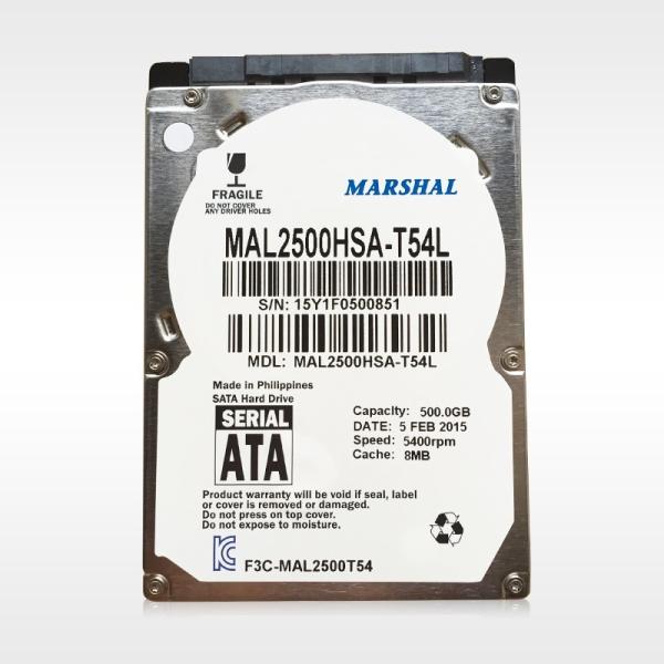 HDD 500GB SSD SSHD ハイブリッドHDD 2.5HDD MARSHAL S-ATA MAL2500HSA-T54L 8GBフラッシュ S-ATA SATA 5400rpm ...