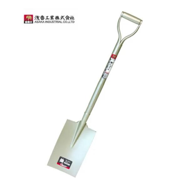 畦切り・掘り起こし・土寄せ・に土まぜに            全長970ｍｍ       先幅  180ｍｍ     肩幅 185ｍｍ      頭部長さ 300ｍｍ      重量 1.7ｋｇ    ●オールスチール製。       ●長...