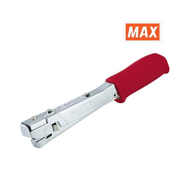 ●速射に最適なショートストロークタイプ●構造用合板へのアスファルト・ルーフィング　アスファルト・フェルト止めに最適硬木・アスファルトルーフィングには、太いステープルが使える姉妹品マックスハンマタッカTH-Pをお勧めします          ...