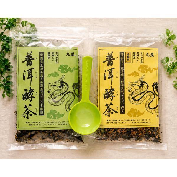 プアール茶の聖地・雲南省の「上級プアール茶葉」をベースに、 焙煎ハトムギ、焙煎ハブ茶、*焙煎ヨクイニンなど、 天然ミネラルをたっぷり蓄えた厳選素材を、独?の???でブレンドしました。まろやかで美味しいお茶として全国の皆様から好評を頂く当店オ...