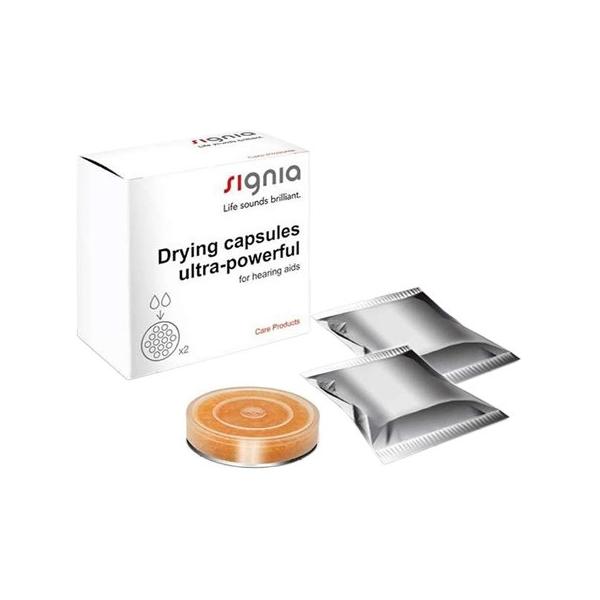 補聴器乾燥カップシリカゲル入りSignia専用の詰め替え用乾燥剤です。ケースの中に乾燥剤をセットして補聴器を保管することにより補聴器を乾燥させ、湿気を取り除きます。