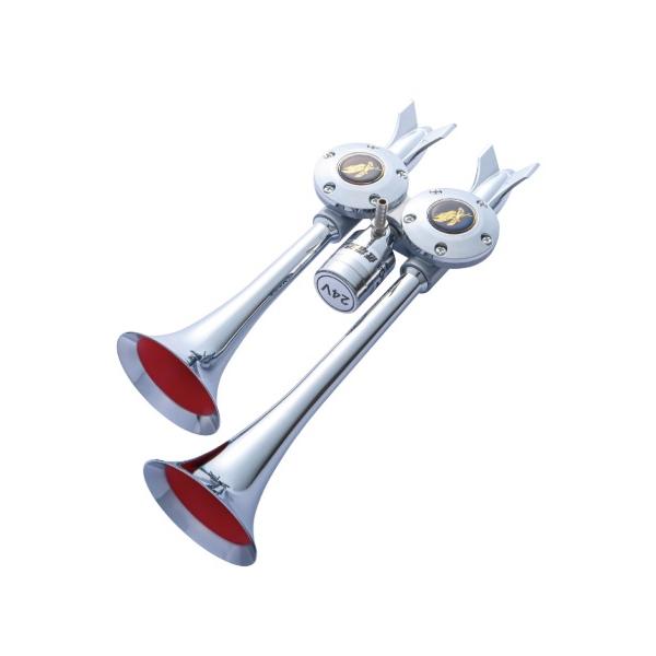 ■定格 DC24V/約2A ■音量 115-125dB■サイズ (約)長さ460ｘ幅180ｘ高さ92ｍｍ ※お取付けの際は必ずガードリレーをご利用ください。