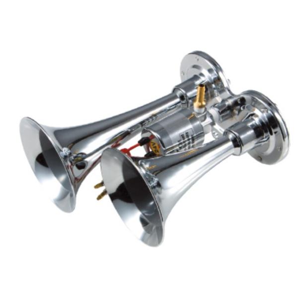 ■定格 505861（12V車用）　/　5A■音量 （12V/24V共通）　/　107±4DB■周波数　（12V/24V共通）　/　560±20HZ;■材質 本体 / ダイキャスト・塗装　、 ホーン / 樹脂・クロームメッキ■付属品　ガード...