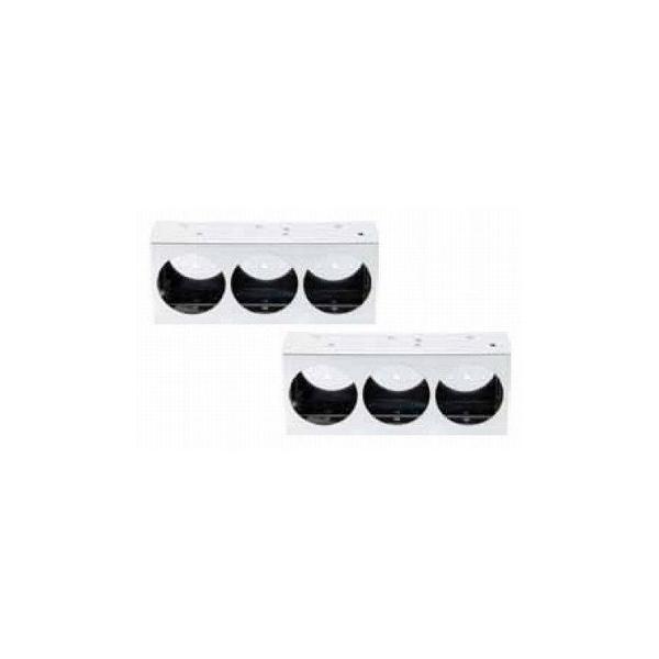 ジェットイノウエ/ INOUE 3連ステンレスケース「つらいちタイプ」 525695 4976383341022入数:R/Lセットサイズ：140×340×奥行80mmエルフ取付け用L型ステー付※画像はイメージです。詳細はメーカーサイトをご確...