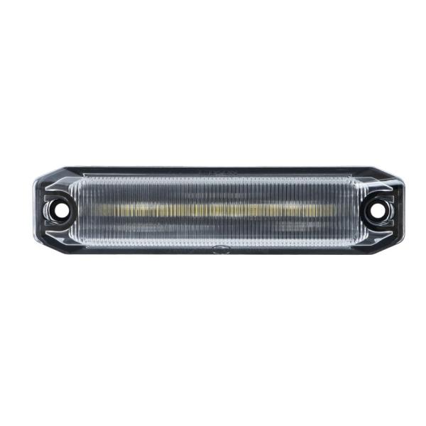 レンズ：スモーク　LED：ホワイト定格 DC9V〜32V電流値 0.05A（50mA）〜0.08A（80mA）光度（カンデラ） スモーク：12.89cd、レッド：6.81cd、アンバー：6.28cdサイズ W100×H24×D11.8mm、...