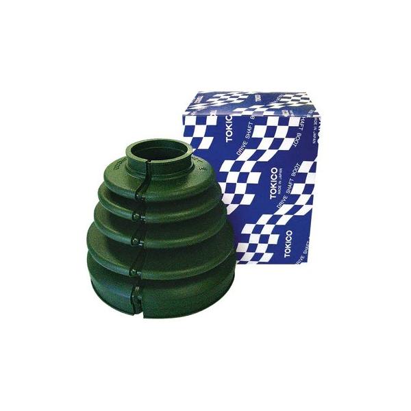 分割ドライブシャフトブーツ　片側前後左右内外品番フロント/前輪左右共通アウター（ホイールサイド）B-E03純正番号F004-22-530B※必ず純正番号をご確認いただくか、お車情報をご記入の上、ご注文ください。車名型式エンジン排気量年式レー...