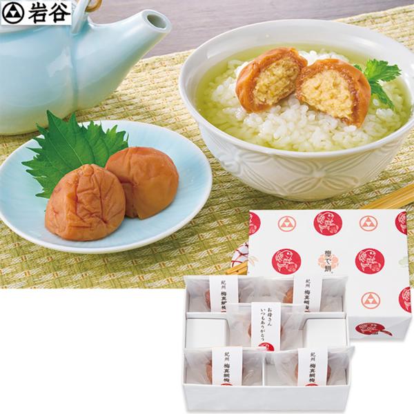 紀州産真鯛のほぐし身を紀州南高梅の中に詰めた、食欲わき立つ一品。ご飯のお供、お茶漬け、お酒の肴に。●商品内容紀州梅真鯛梅　５個（うち１個に【母の日限定】「お母さん　いつもありがとう」のメッセージ帯が付きます。）　●賞味期限：常温にて180日...