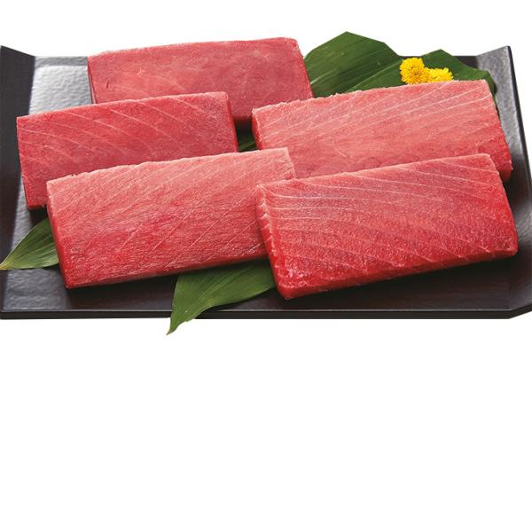 上質な中トロを贅沢に３サク入れました。（加工地横浜）●商品内容目鉢鮪（日本船三崎水揚げ限定）中トロサク２００ｇ×３、赤身サク２００ｇ×２　●賞味期限：冷凍にて8日　●割引情報（表示価格は税抜）【ネット割】カタログ掲載価格（黒字）10,000...