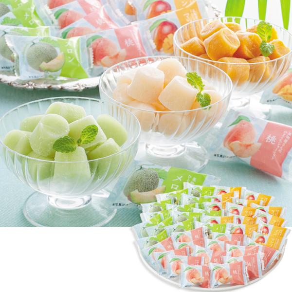 岡山の果物専門店「吉英フルーツ」おすすめのひと口サイズのシャーベット。●商品内容桃・メロン・マンゴー各９ｍｌ×各１３（計３９）●割引情報（表示価格は税抜）【ネット割】カタログ掲載価格（黒字）3,000円　⇒　販売価格2,700円【10％引】...